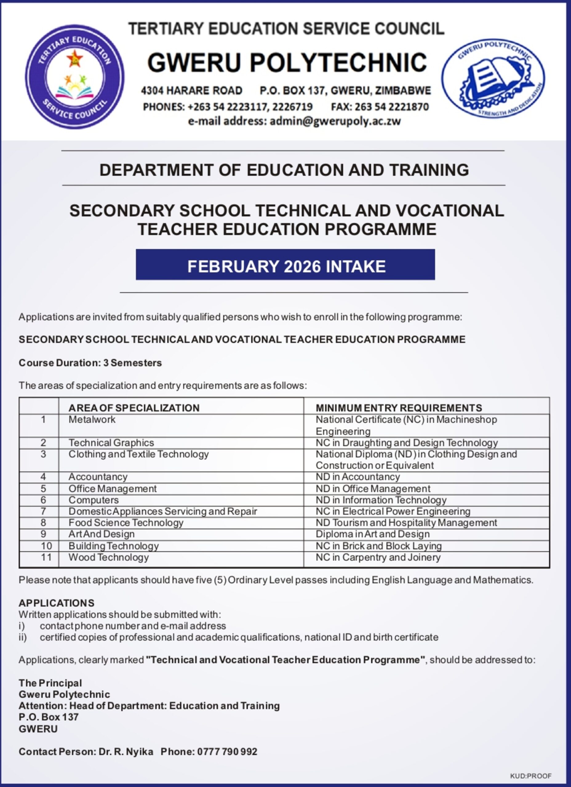 Gweru Polytechnic